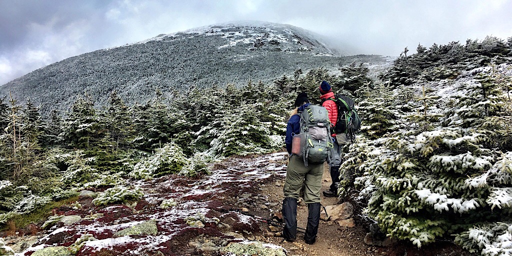 Early Season “Winter” Hike – Redline Guiding