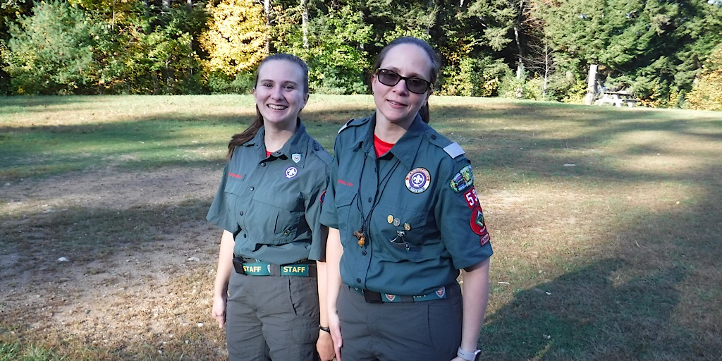 Teaching Camp Craft to Boy Scouts and BSA Leaders