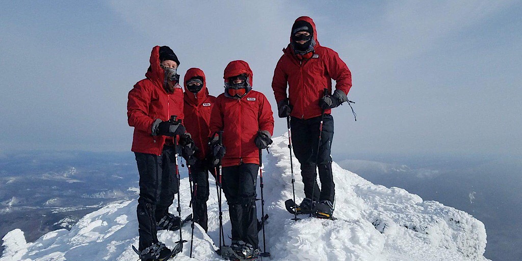 Guided hike of Mt Madison in Winter