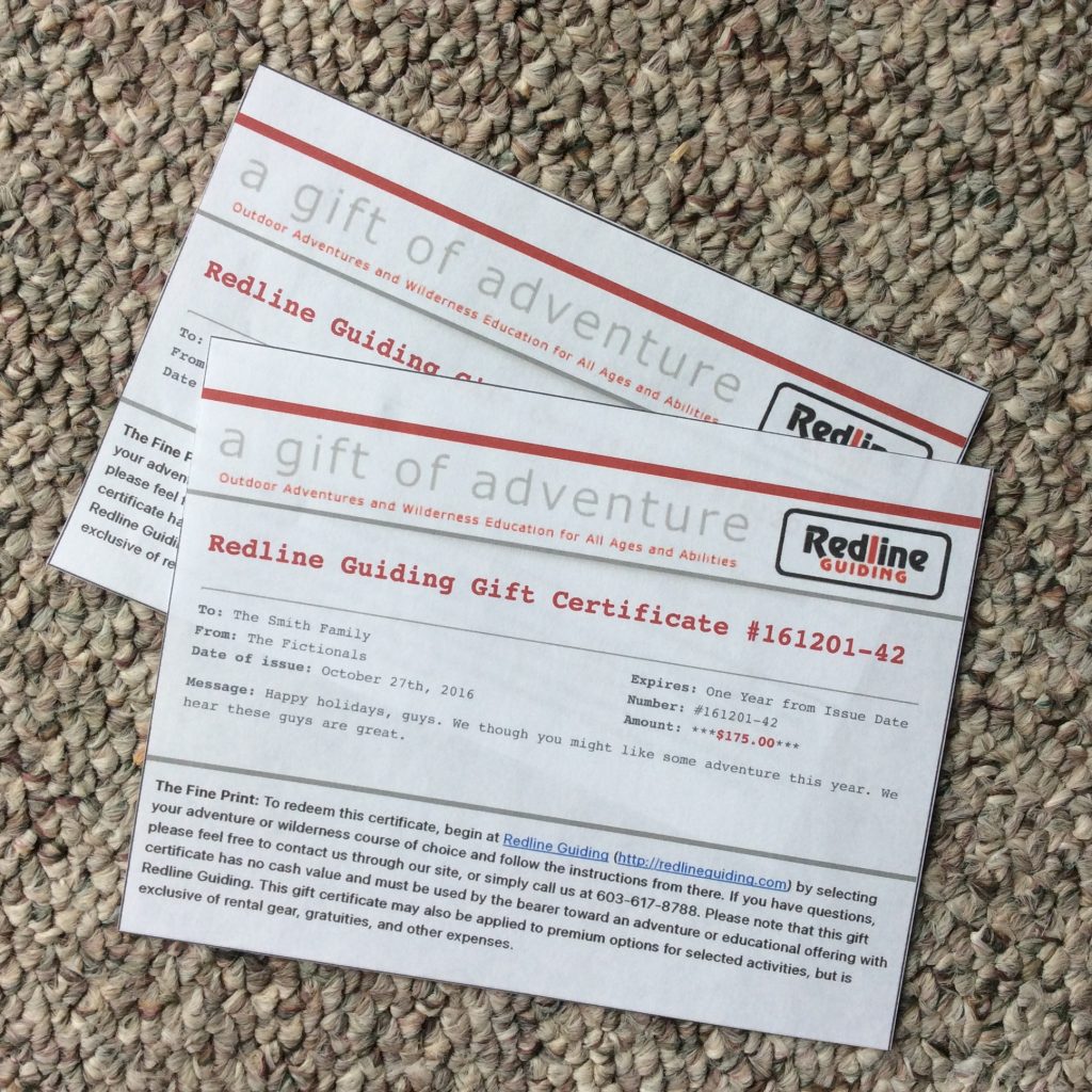Gift Certificates Now Available – Redline Guiding